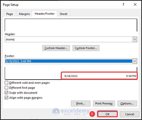 How To Add Date And Time In Excel When Printing Simple Methods