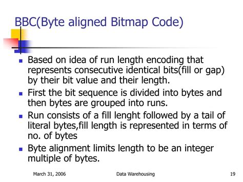 Ppt Encoded Bitmap Indexing And Compressed Bitmaps Powerpoint Presentation Id4292221