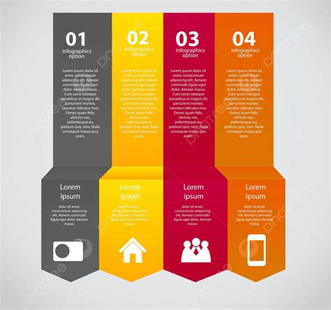 Infographic Business Template Vector Illustration Data Sticker