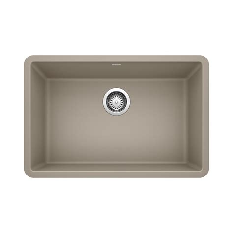 Blanco Precis Silgranit 27 In Single Bowl Undermount Kitchen Sink