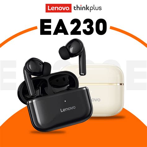 Lenovo EA230 Bluetooth Fones De Ouvido Sem Fio TWS Mini Fone 5 4 Controle Toque Longa Vida Útil
