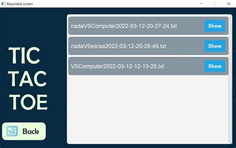 Github Nada Mohammed Kamal Tic Tac Toe Java Tic Tac Toe And Snack Game