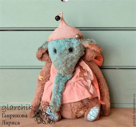 слониха Ловиз Handmade Toys Teddy Toys Old Toys