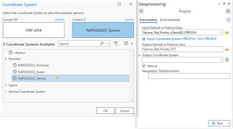 How To Create And Use A Custom Vertical Transformation In Arcgis Pro