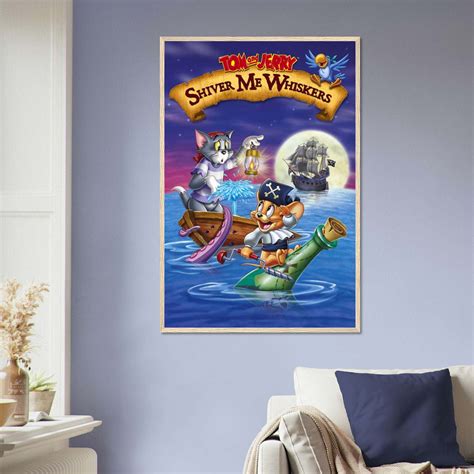 Tom And Jerry Shiver Me Whiskers 2006 Movie Poster Print Citiesbox