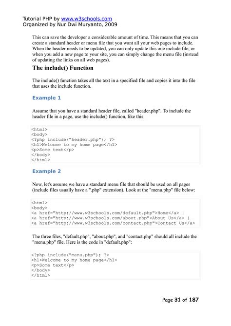 Php Tutorialw3schools Pdf Php Tutorialw3schools Pdf