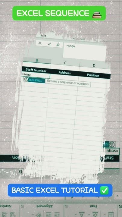 Tagalog Excel Tutorial Number Sequence Exceltutorial Tagalogexceltips Excel Numbersequence