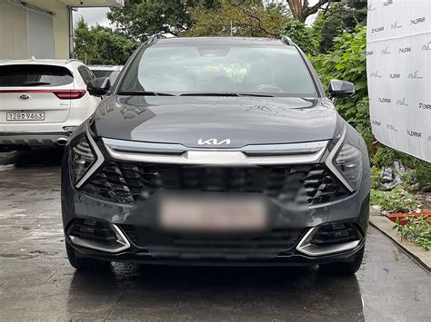 스포티지 하이브리드 84호 그래비티그레이 브라운 시그니처 트림 출고 인증합니다 스타일매니아 작업기