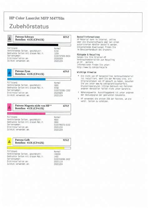 Hp Color Laserjet Pro Mfp M Fdn Gebraucht In Reinach Ag F R Chf Mit Lieferung Auf