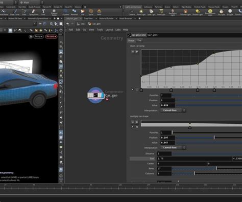Artstation Houdini Procedural Car Generator Hda Digital Asset Resources