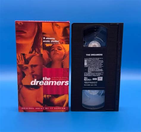 The Dreamers 2003 20th Century Fox Vhs Uncut Nc 17 Bernardo