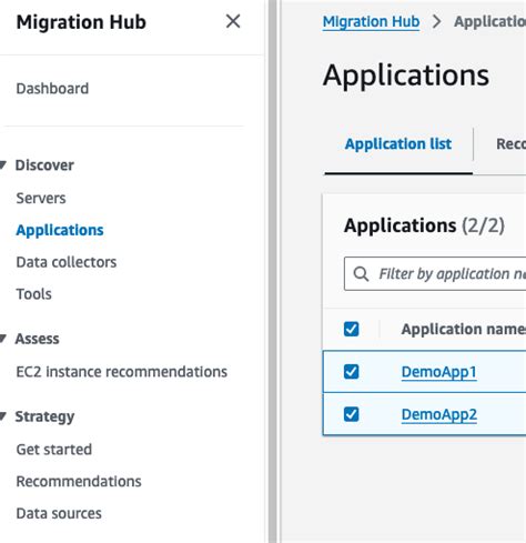 Export Aws Migration Hub Data For Import Into Aws Application Migration