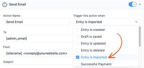 how to send email notifications with wordpress formidable forms
