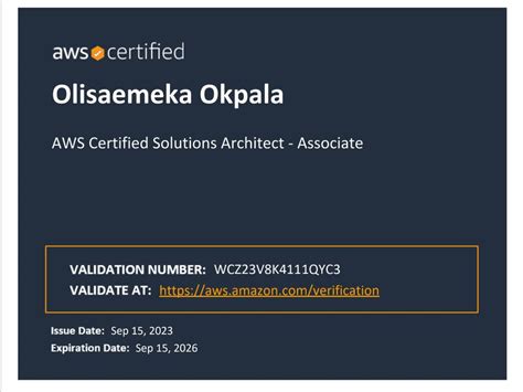 Olisaemeka Okpala On Linkedin Awscommunitybuilder 24 Comments