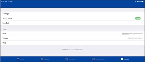Fieldalytics Mobile Settings Tab Overview Fieldalytics Help