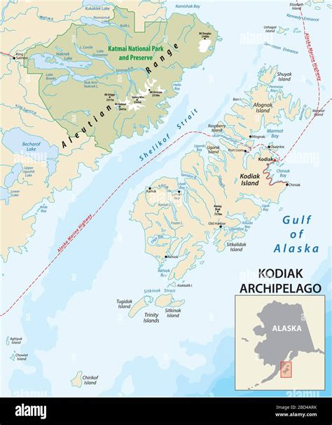 Kodack Island Map