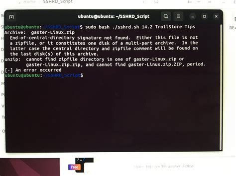 Help Installing Trollstore Through Sshramdisk How To Fix This Rjailbreak