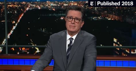 Colbert Grabs The Bourbon Less Forlornly Than 2016 The New York Times