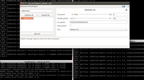 Ros动态调参dynamic Reconfigure客户端服务端之c Python实现rqt Configure Csdn博客