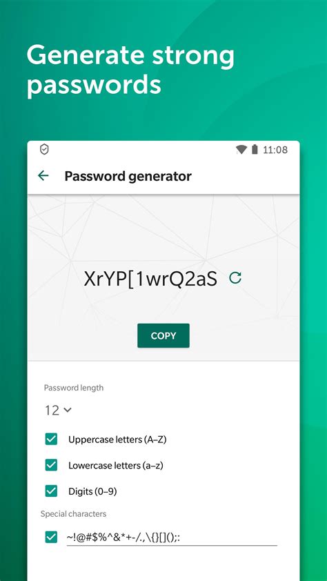 password manager generator and secure safe vault for android apk download