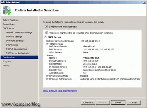 How To Install And Configure A Windows Server 2008 R2 Dhcp Server Adrian Costeas Blog