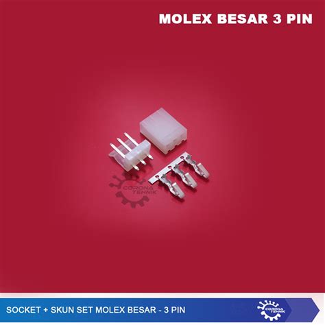 Jual Skun Set Molex Besar Socket Shopee Indonesia