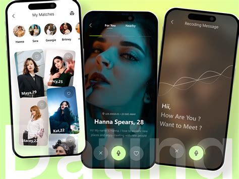 Dating App Ui Designs Themes Templates And Downloadable Graphic