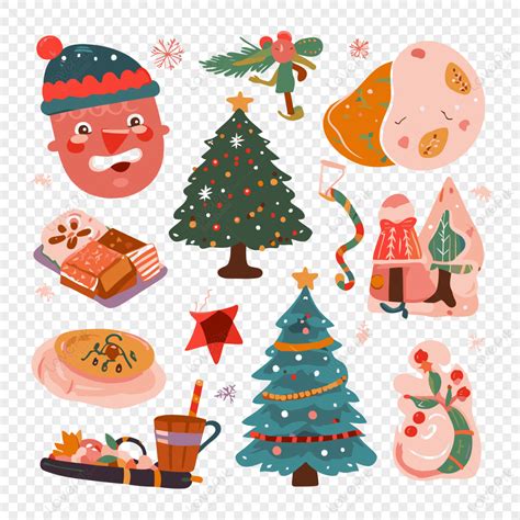 휴일 클립 아트 귀여운 만화 일러스트 벡터휴가 Png 일러스트 무료 다운로드 Lovepik