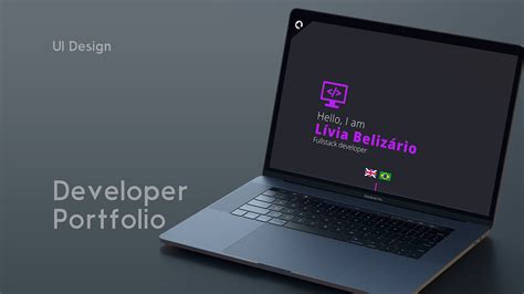 Developer Portfolio Ui Design Behance