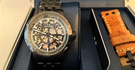 TW Steel Automatic Watch TW-9010 Skeleton автоматичен мъжки часовник гр ...