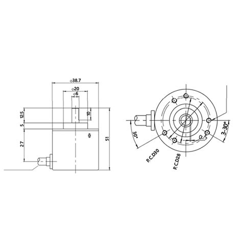 Hyuduo Incremental Encoder Incremental Optical Rotary India Ubuy