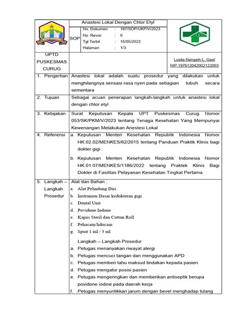 28anastesi Lokal Mandibular Block 2023 Baru Pdf