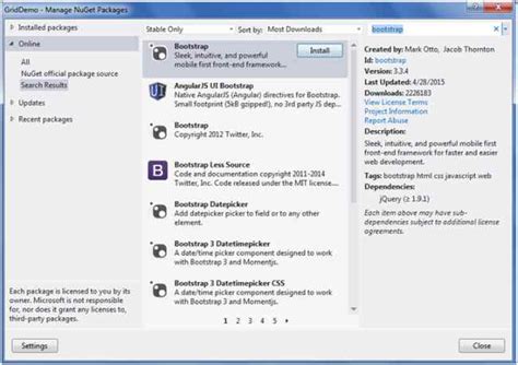 Creating Simple Grid In Mvc Using Gridmvc