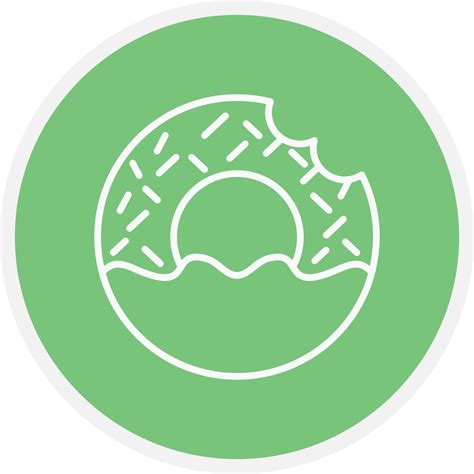 Doughnut Line Circle 10004880 Vector Art At Vecteezy