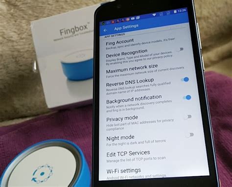 fingbox network security monitoring against arp spoofing attacks