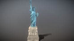 The Statue Of Liberty Naked 3d Models Page 1 Stlfinder