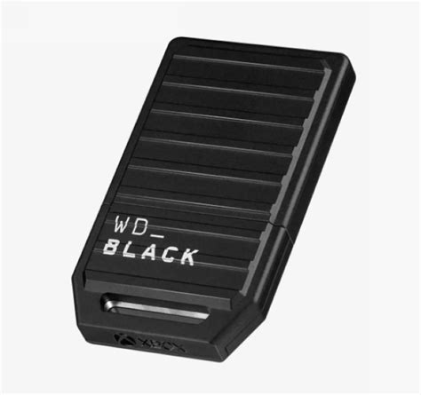 为xbox series x s扩容：西数wd black c50 扩展卡，最高1tb、支持 xbox velocity
