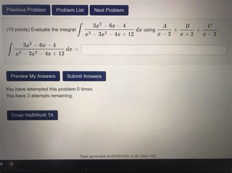 Solved Previous Problem Problem List Next Problem 10