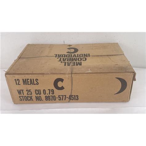 C Ration Combat Meals
