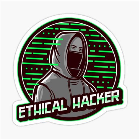 cyber security ethical hacker sticker by clubtee redbubble