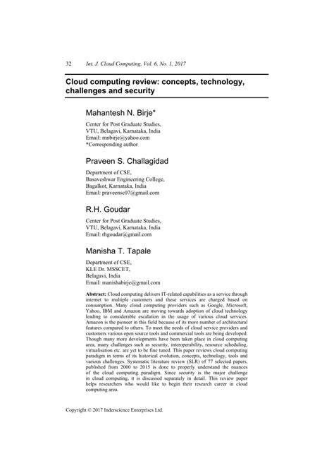 Pdf Security Issues And Countermeasures In Cloud Computing