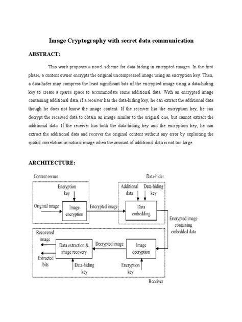 image cryptography with secret data communication pdf encryption