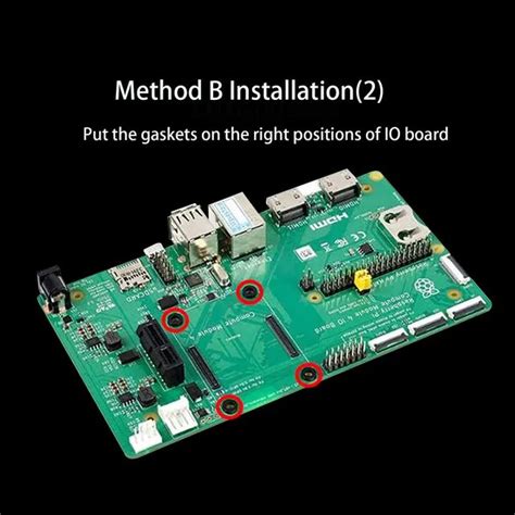 heatsink kits for cm4 motherboard raspberry pi compute module