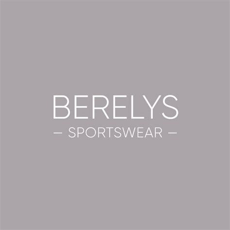 BERELYS.SPORTSWEAR - YouTube
