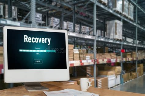 Data Backup Restoration Recovery Restore Data From Cloud Storage Snugly Stock Image Image Of