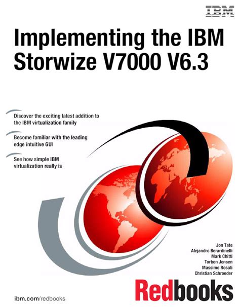 Front Cover Implementing The IBM Storwize V V Book