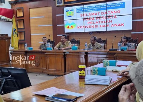 Sekda Jepara Minta Anak Dilindungi dari Kepentingan Politik