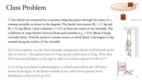 solved 9 two blocks are connected by a massless string that
