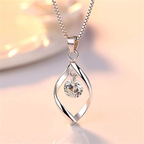 Silver Geometric Earrings With Cz Stones Retro Pendants Pendant
