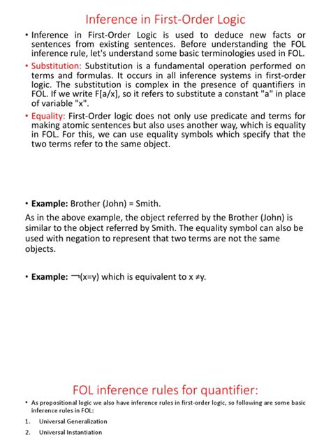 Module 1 Notes 4 Pdf First Order Logic Logic